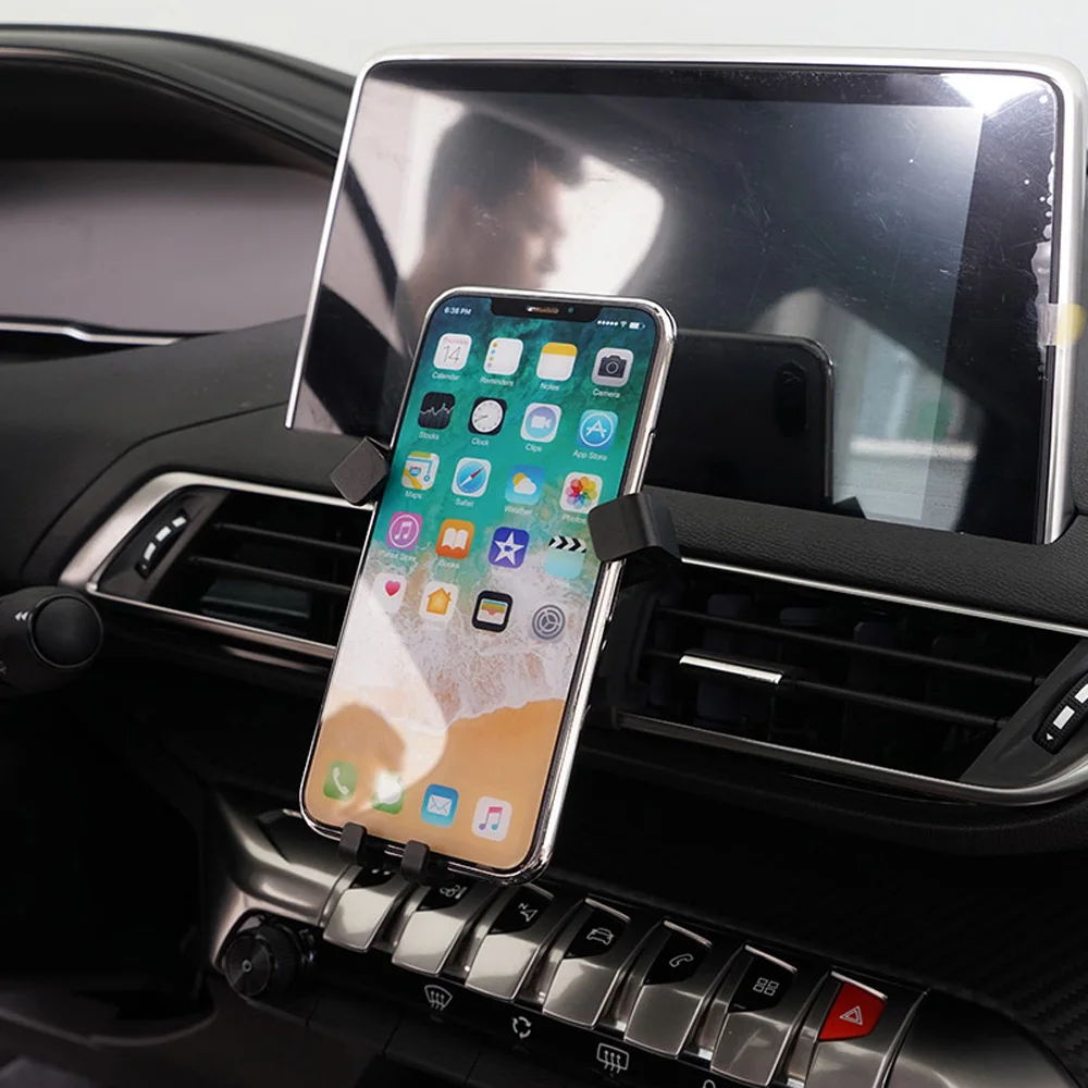 For-Peugeot-3008-5008-2017-2018-2019-2020-Car-Accessories-Air-Vent-Mout ...