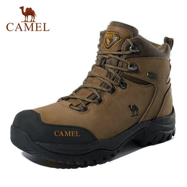 Hiking-Shoes Tactical-Boots CAMEL High-Top Military Climbing Outdoor ...