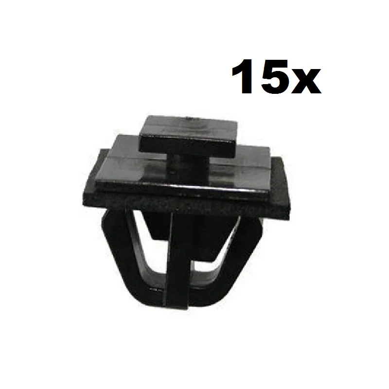 15x Nylon Fit FOR Hyundai Body Side Moulding Clip W/Sealer (14x18x11 mm ...