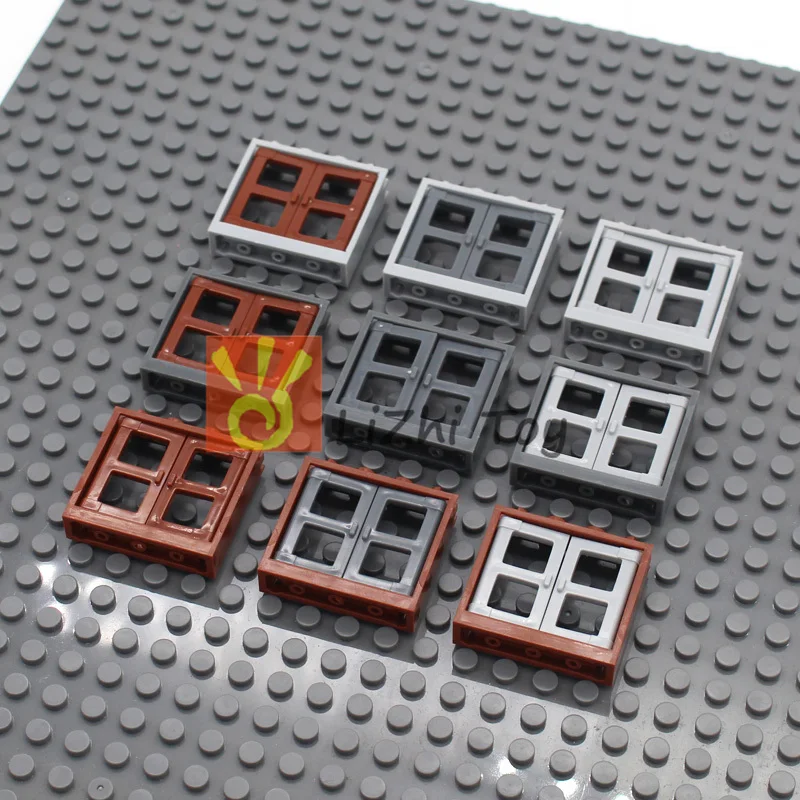 MOC Bricks 60594 Window 1x4x3 Windows DIY Intelligence Block Compatible ...