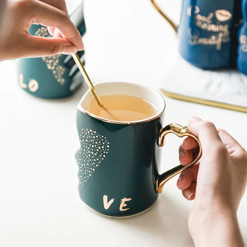 Love Coffee Mugs Couple