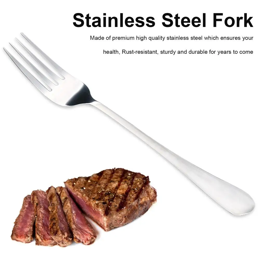 Classy-Looking-Dinner-Forks-Stainless-Steel-Health-Rust-resistant ...