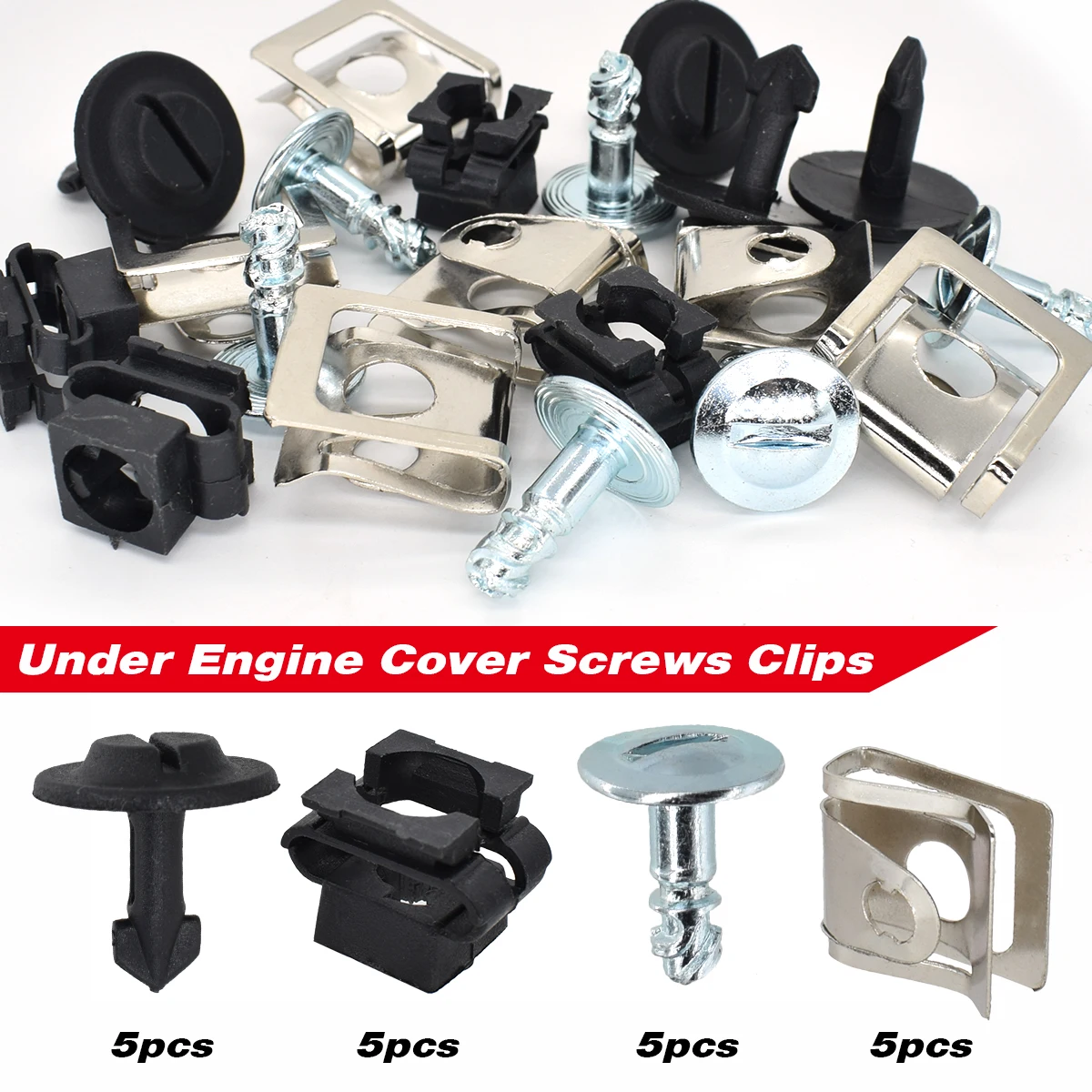 Under-Engine-Gearbox-Cover-Screw-Clips-For-VW-Passat-B5-For-Audi-A4-A6 ...