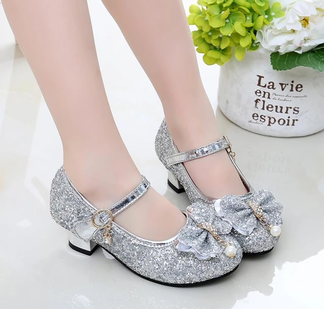 Silver Dress Shoes For Girls