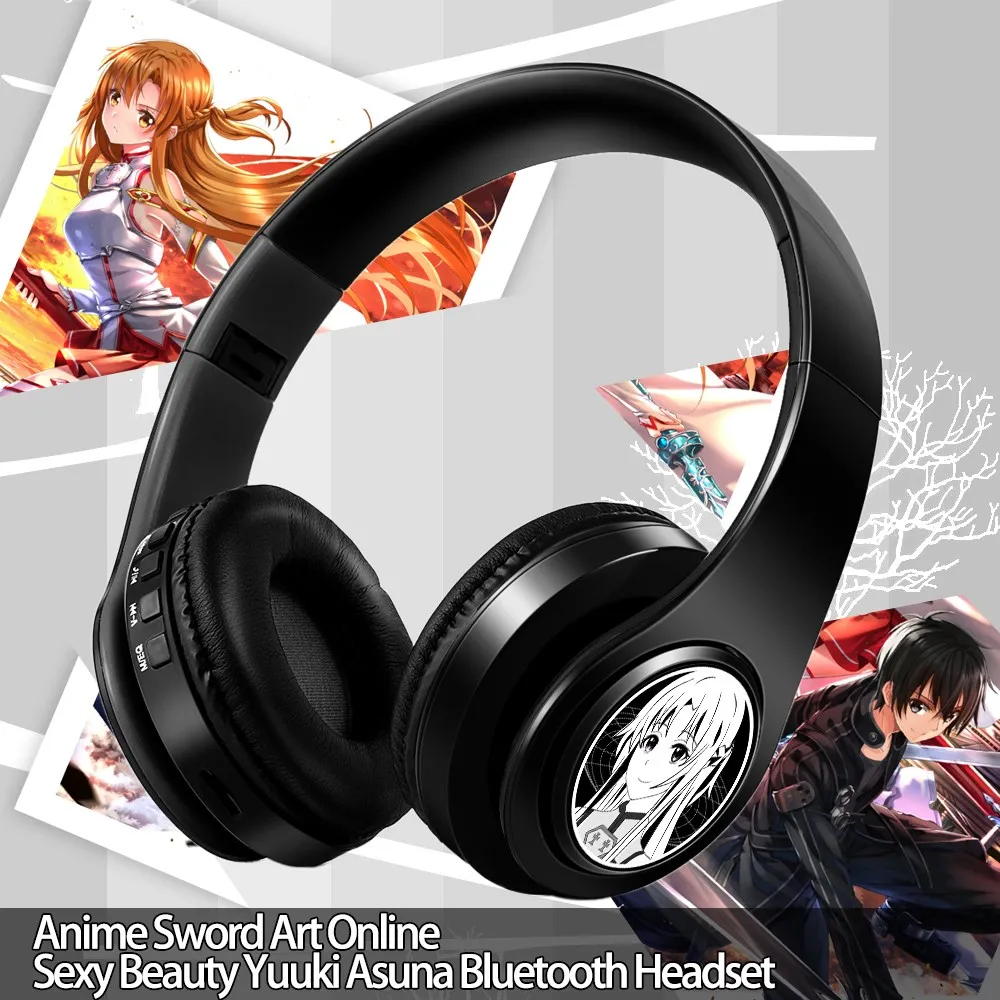 Anime-Headphones-Sao-Sword-Art-Online-Sexy-Beauty-Yuuki-Asuna-Wireless ...