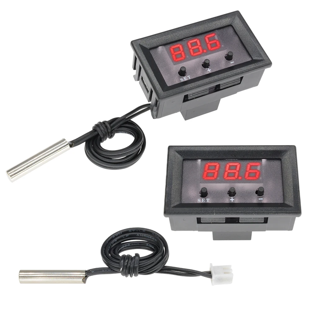 Dm mini w1209 dc 12v vermelho led digital termostato controle de ...