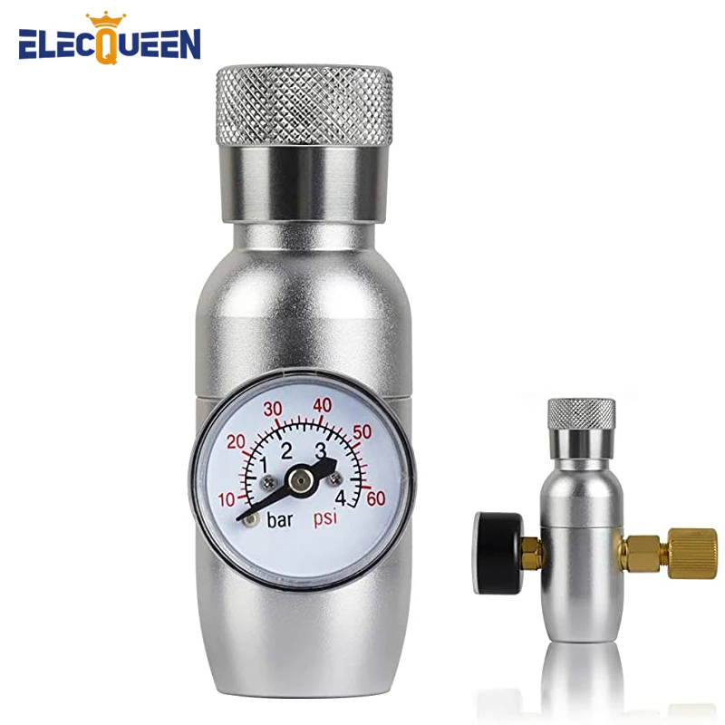 2020 Newest Co2 Charger Kit, 0-60psi Co2 Regulator Mini Keg Charger ...