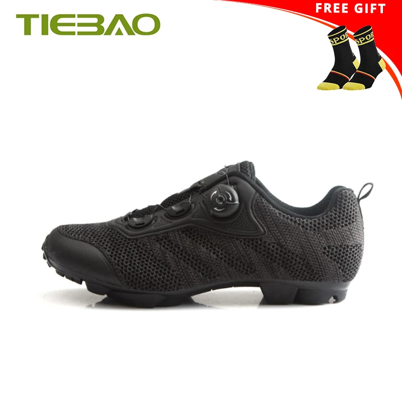 Tiebao Cycling Shoes Mtb Men Women Breathable Self-locking Spd Bicycle ...