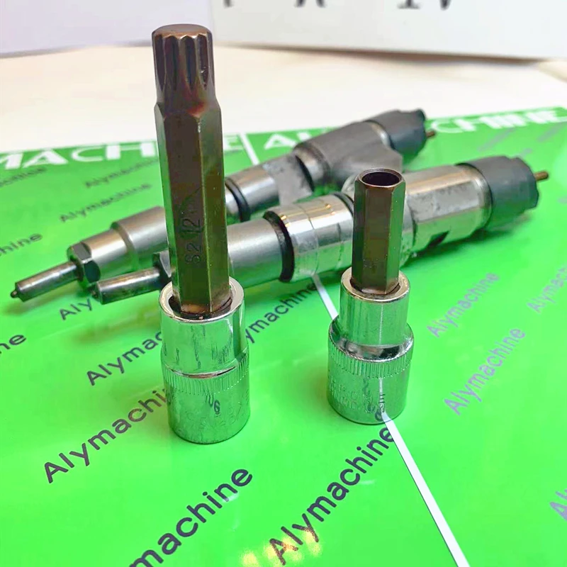 Diesel Common Rail Injector Valve Assembly Nut Removal Disassemble ...