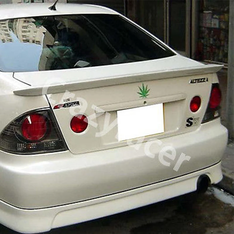 FRP-Unpainted-Primer-Rear-Trunk-Boot-Lip-Spoiler-Wing-for-Lexus-IS200 ...
