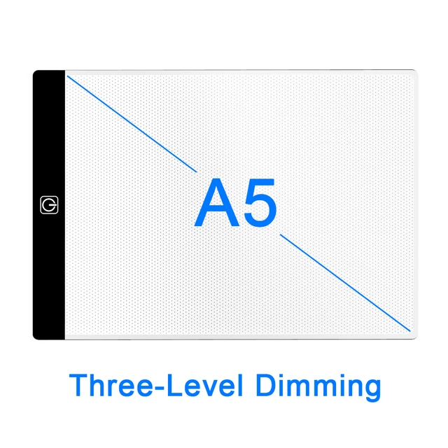 Rocketek A5 A4 LED Drawing Tablet Digital Graphics Pad USB Light Box ...