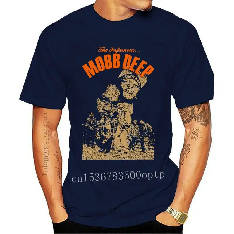 Camiseta Mobb Deep The infame, ropa de Rap, Hip Hop, picado y arrancado ...