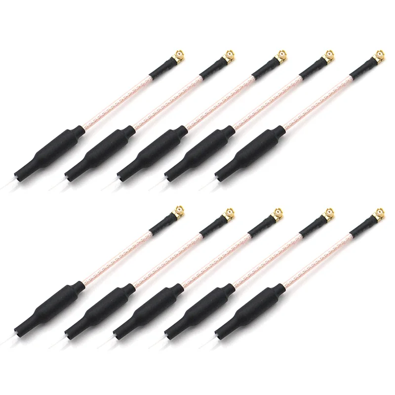 10pcs-5-8G-Image-Transmission-Copper-Tube-Antenna-2dbi-65mm-RG718-UFL ...