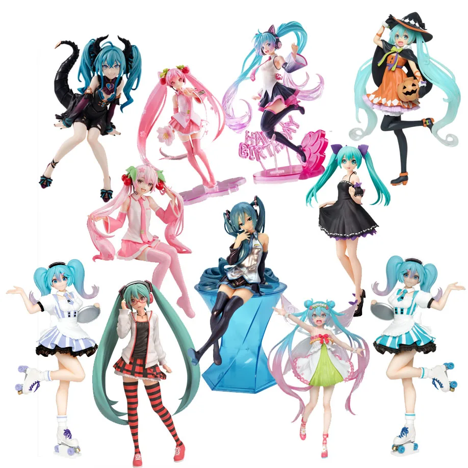 Original Hatsune Miku Anime Figure Models Vocaloid Furyu Sega Anime ...