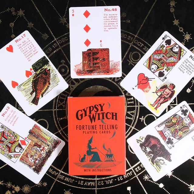 Gypsy Witch Fortune Telling Cards Instructions