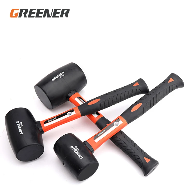 GREENER-Hi-Spec-Heavy-Duty-Mallet-Rubber-Hammer-Professional-Floor ...