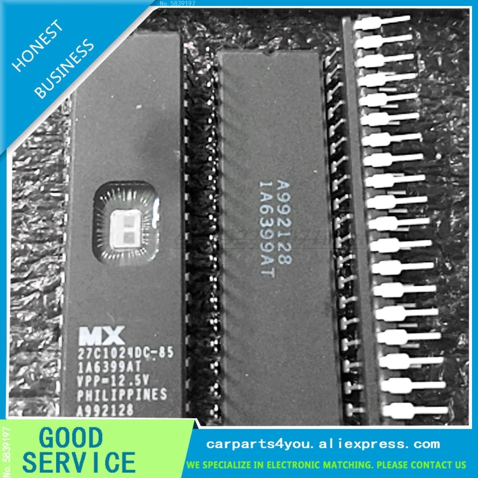 Memoria flash MXIC mirror chip, M27C1024 10F1 27C1024 10F1 M27C1024 ...