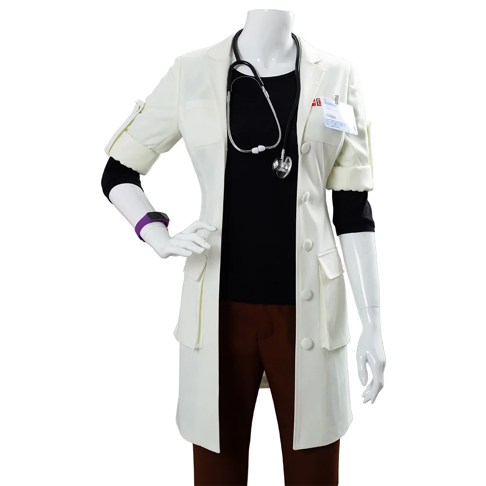 OW Angela Mercy Dr. Ziegler Cosplay Costume Suit - AllCosplay.com