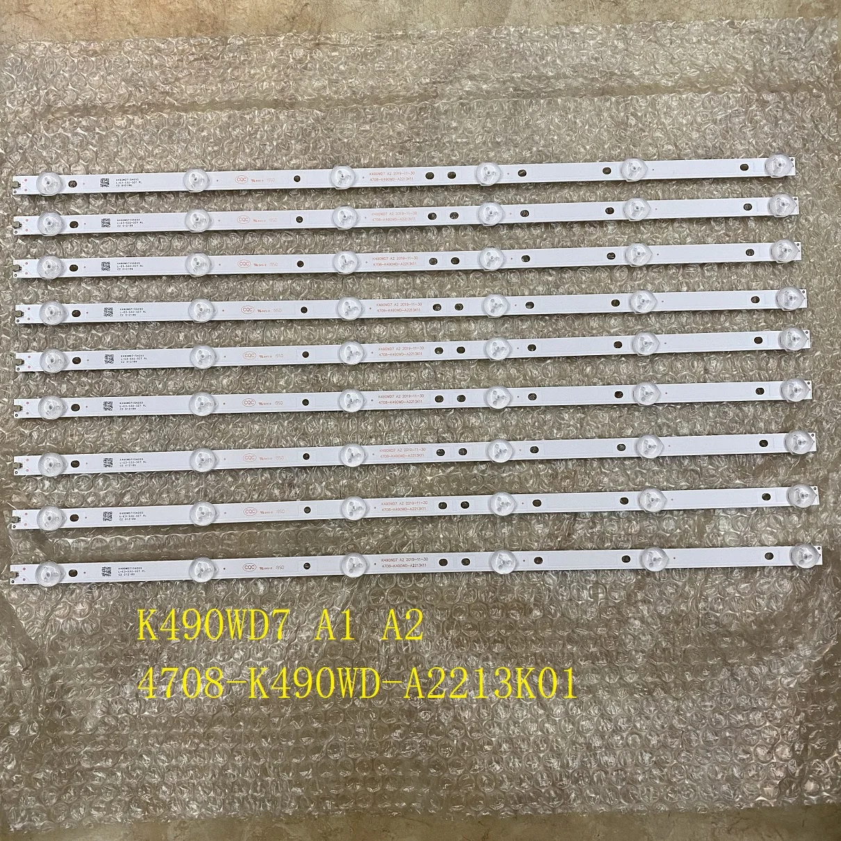 9pcs-set-LED-backlight-bar-for-DEXP-F49B7000T-49PUF6050-49PFL3445-PH49PFG5001-78-49PUF6050-T3 ...