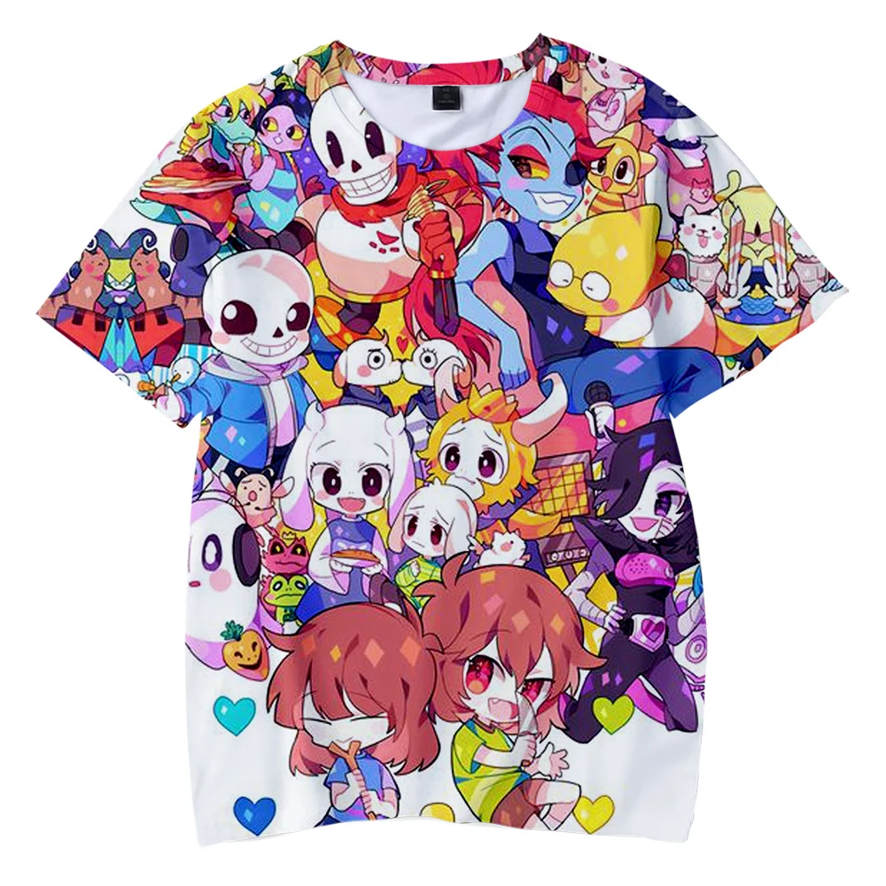 Camiseta 3D para niños, ropa de juego clásico undertale, bonita, de ...