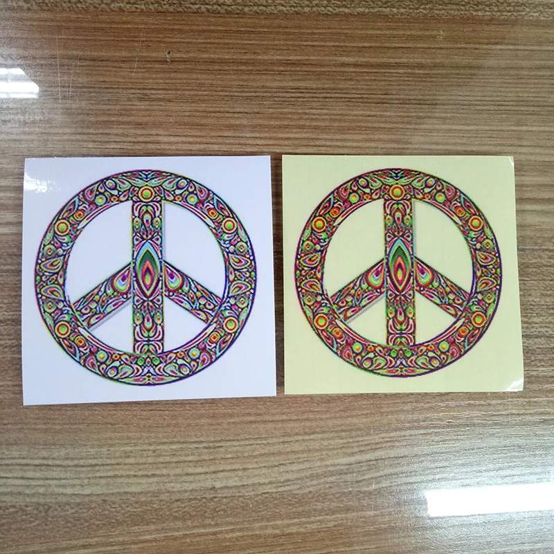 Paper Bumper Stickers Stickers, Labels & Tags 2Pack 3.25 Circular Small ...