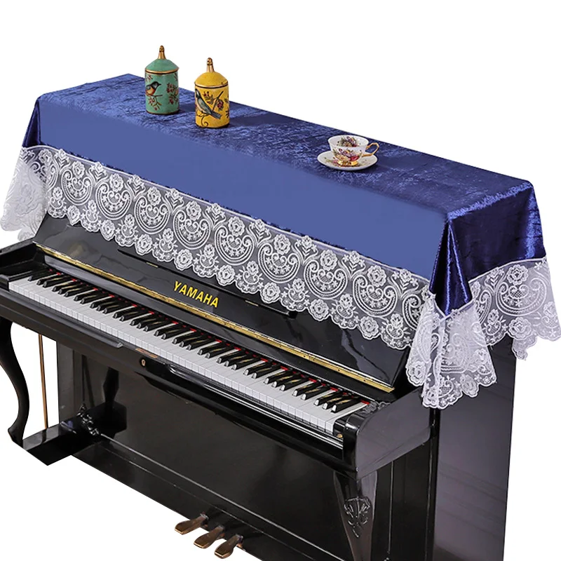 Luxury-Top-Quality-Lace-Table-Cloth-Towel-Simple-Modern-Half-Cover ...