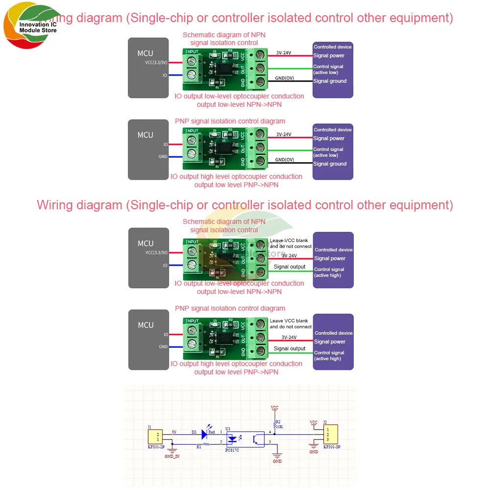1-Channel-Way-Optocoupler-Isolation-Module-PC817-EL817-3V-5V-12V-24V ...
