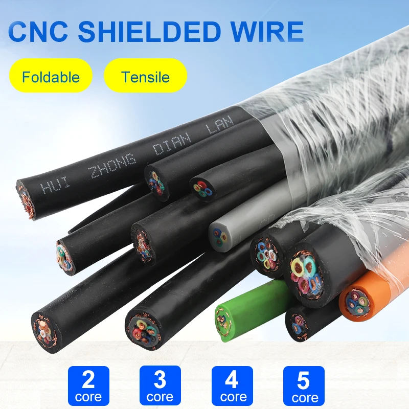 Spindle Motor Stepper Motor Shielded Wire Engraving Machine Cable Cnc ...