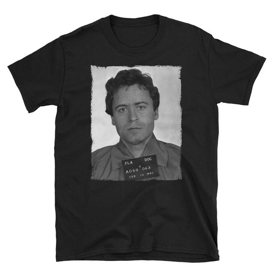 Ted Bundy T Shirt Serial Killer T Shirt For Youth Middle Age The Elder ...