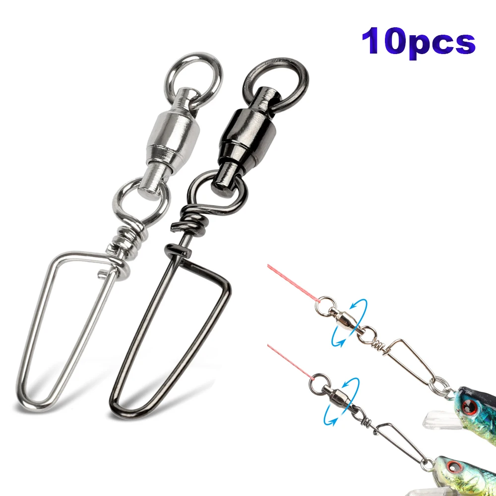 10pcs Fishing Accessories Fishing Line Connector Lure Hook Connector ...