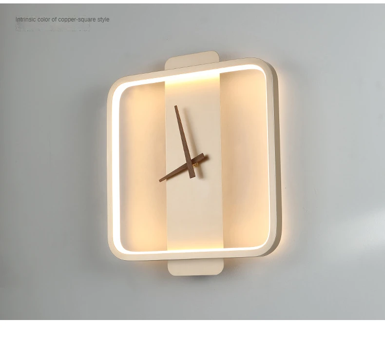 Horloge Murale LED Carrée - Horloge-Murale-Originale.fr