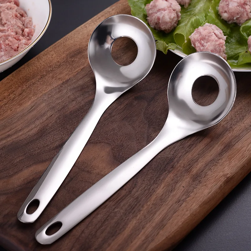 Creative Stainless Steel Meatballs Spoon Non-Stick Meatball Maker ...
