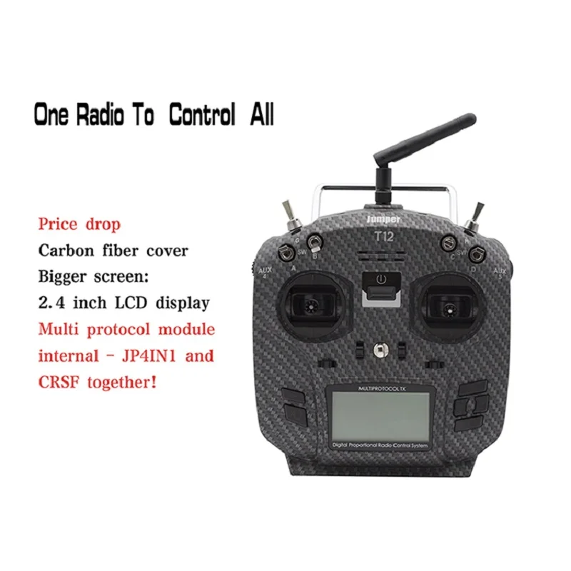 Jumper t12 pro opentx transmissor de rádio controlador remoto JP4 in 1 ...