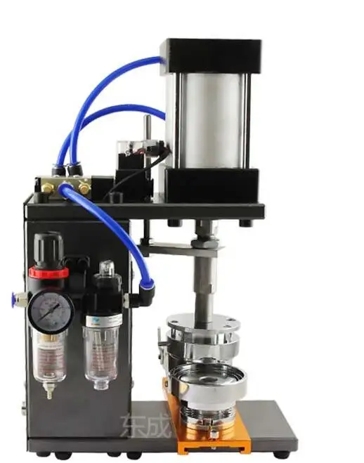 Pneumatic-card-press-machine-badge-machine-All-steel-body-with-a-set-of ...