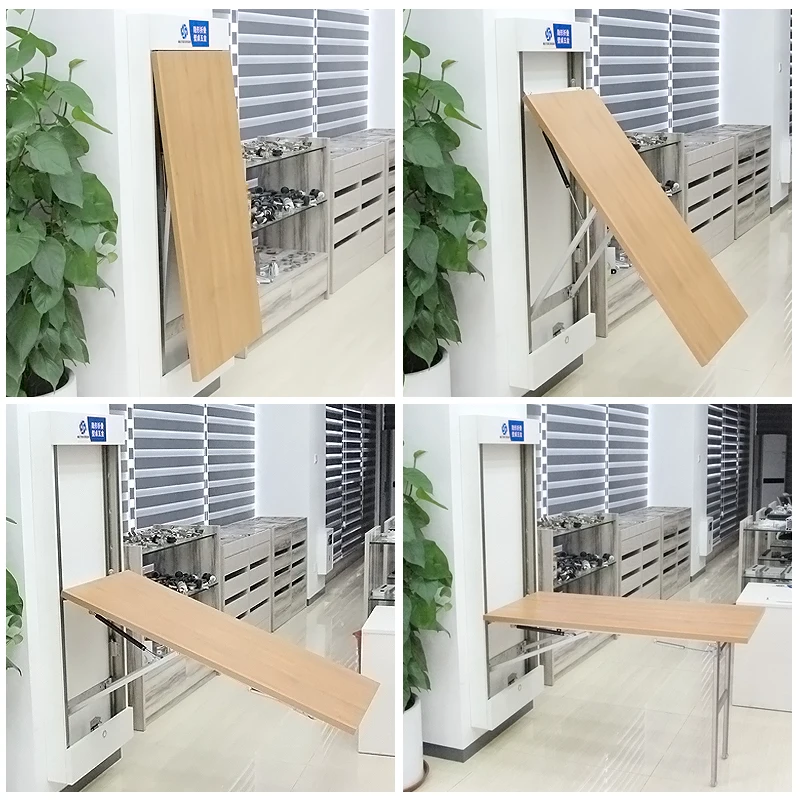 Multifunctional Invisible Folding Table Wall Hardware Fittings ...