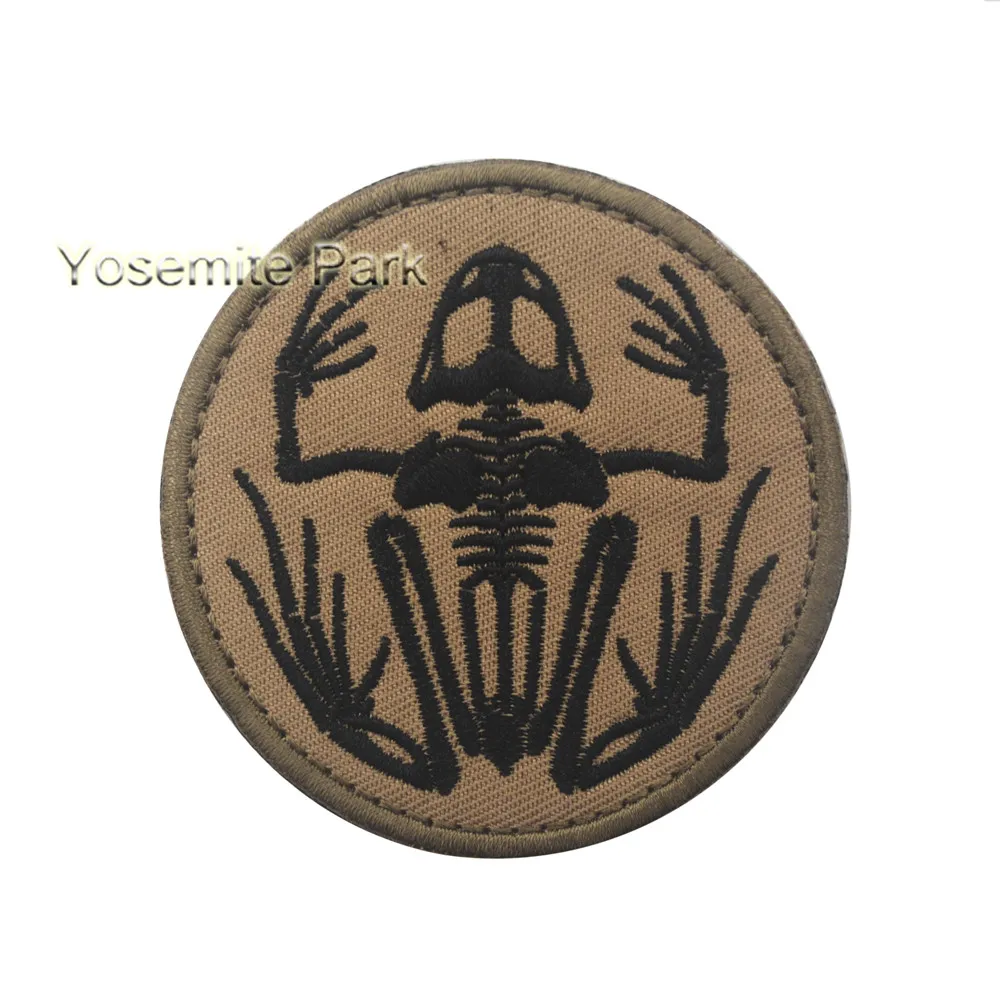 Tactical-frog-bones-Patches-military-patch-hook-back-armband-biker ...