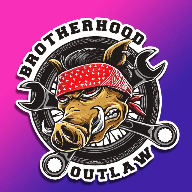 Outlaw Head Logo