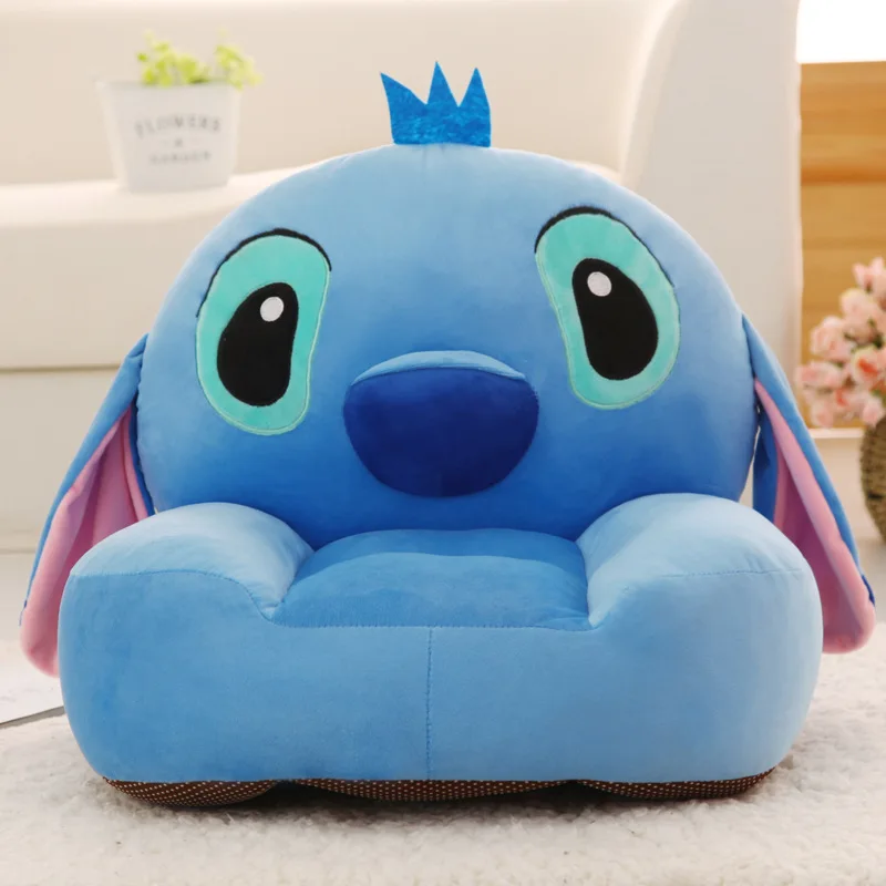 Stitch Mickey Mouse Disney Children Sofa Kids Plush Doll Toy Sofa ...