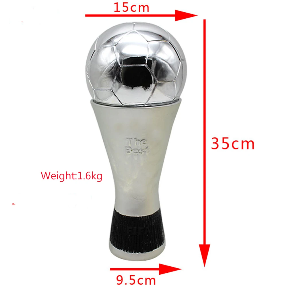 hot sale Real Life size 36cm MVP Golden Ball Trophy for THE Best Player ...