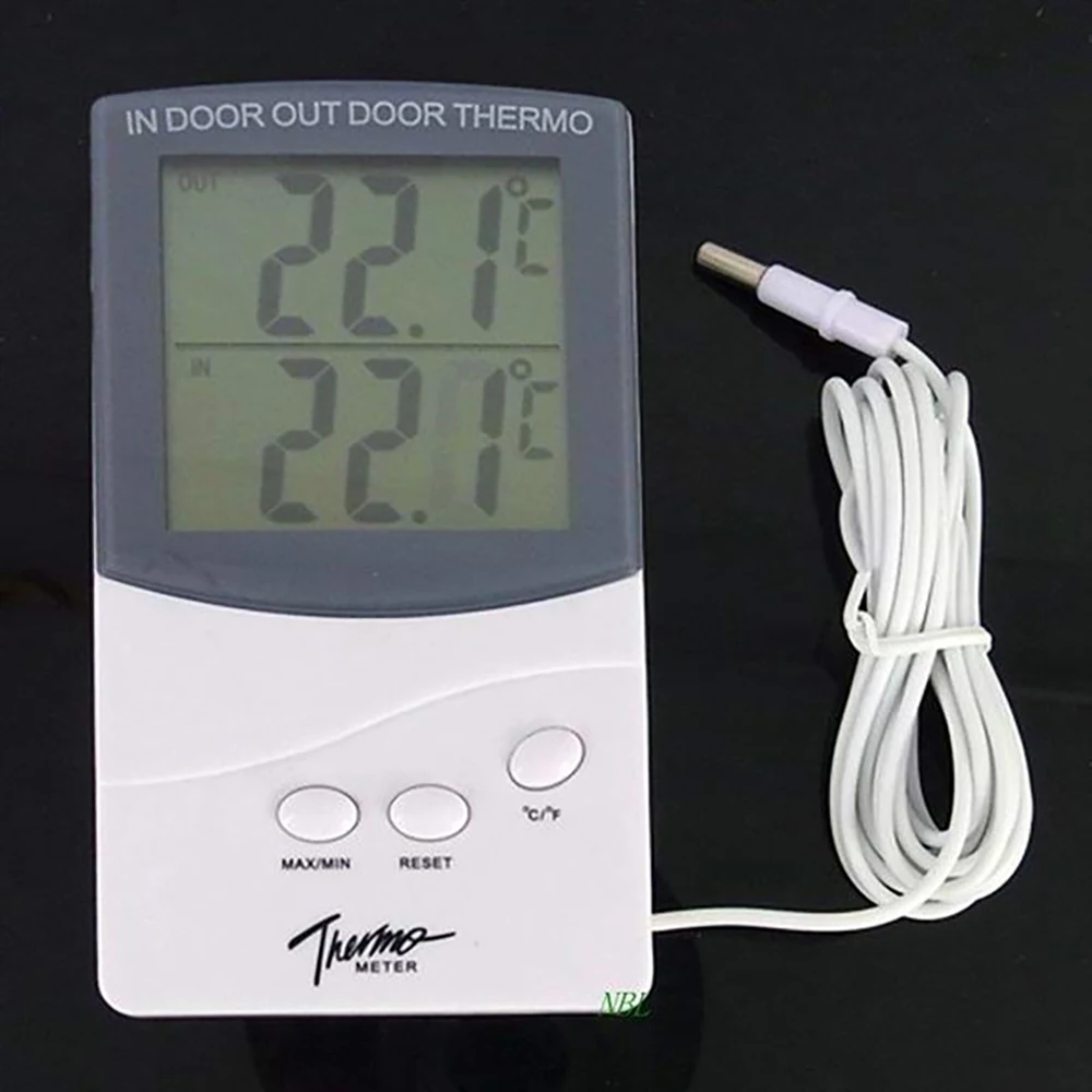 New-Indoor-and-Outdoor-Thermometer-High-precision-Electronic-with-Probe ...