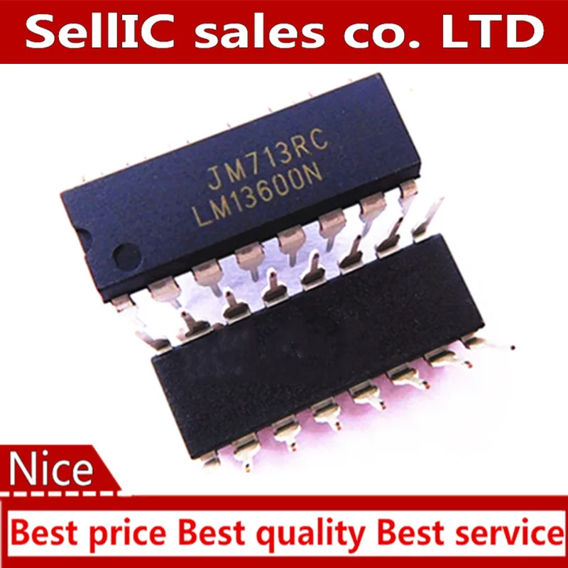 Integrated IC circuit chip LM13600N LM13600|Accesorios y piezas de ...