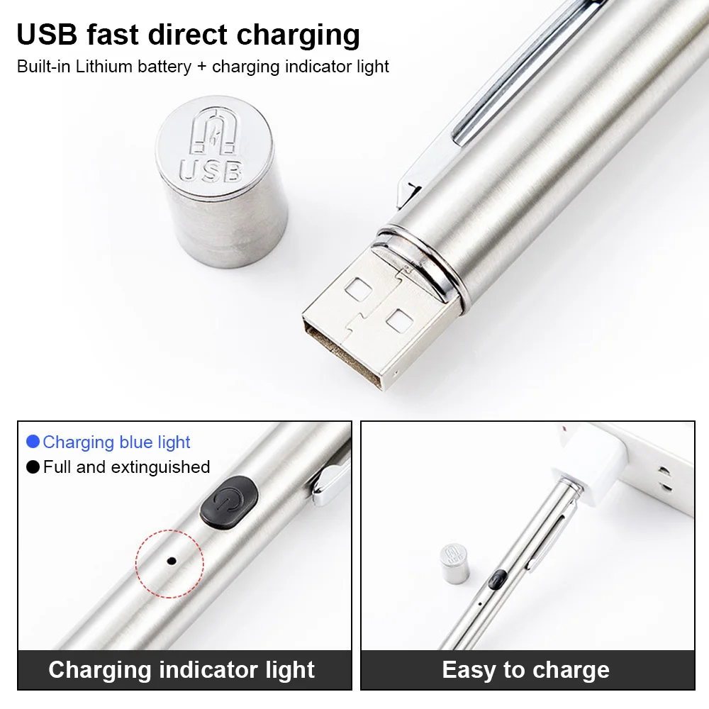 Pet Fungus Detection Skin Ultraviolet Light 365 UV Black Mirror UV ...