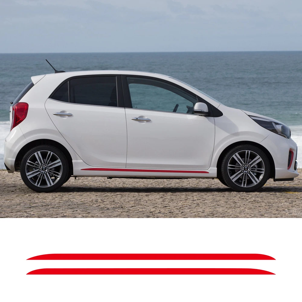 Car-Sport-Door-Side-Skirt-Stripes-For-KIA-Picanto-Morning-Car-Styling ...