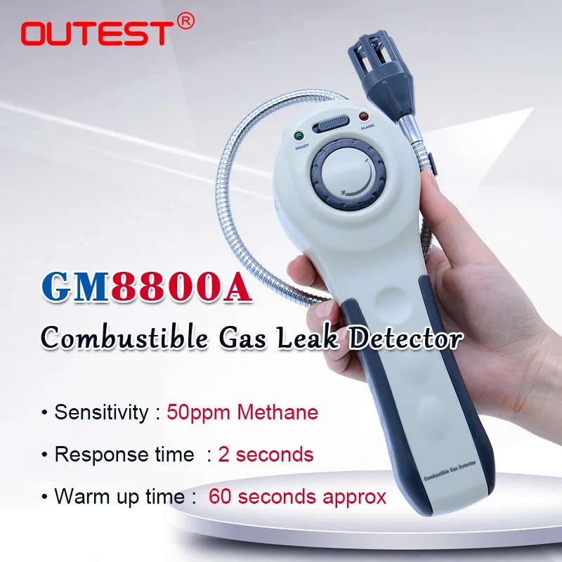 Original GM8800A Portable Handheld Combustible Gas Leak methane propane ...
