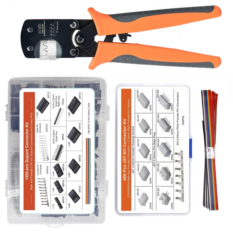 Crimper Tool Terminal | Jst Connector Pliers | Dupont Terminals Set ...