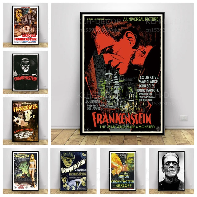 Classic Horror Monsters Posters