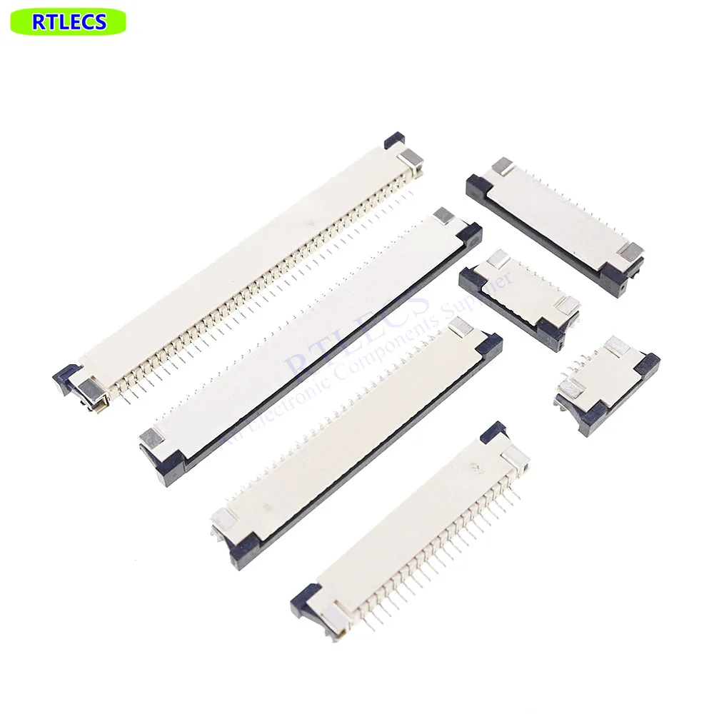 Ffc Fpc Connector | Tape - 1000 Pcs Connector 1.0 Mm 4 Pin 5 6 7 8 10 ...
