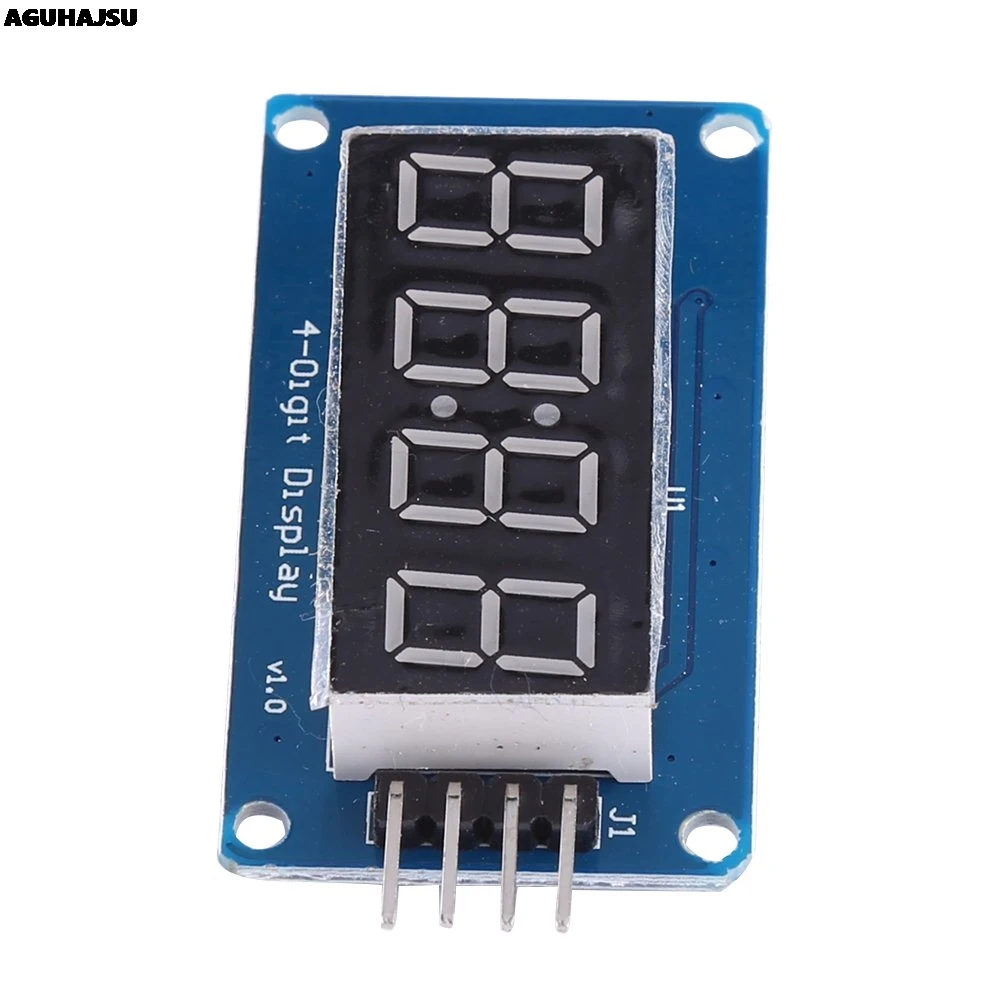 TM1637 LED Display Module For Arduino 7 Segment 4 Bits 0.36Inch Clock ...