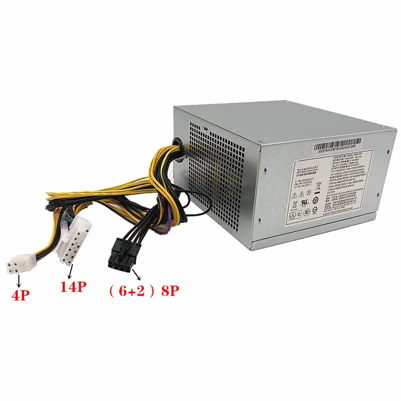 New Original PSU For Lenovo 530 75 77 87 Q85 14Pin 280W Power Supply ...
