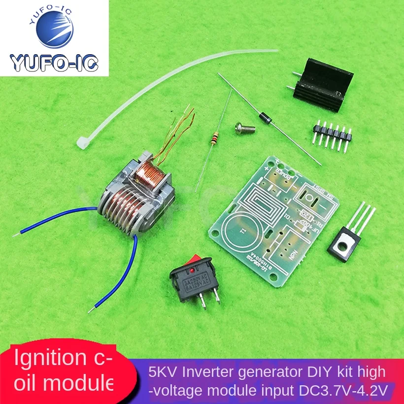 Free-Ship-1PCS-DIY-Kit-15kV-Inverter-Generator-Ignition-Coil-Module ...